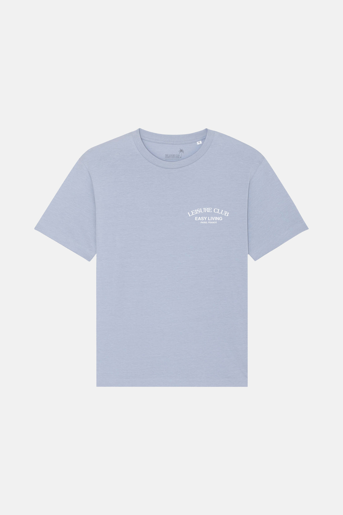 Logo Tee- Pacific Blue – THE LEISURE CLUB